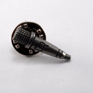 Vintage "cr" Microphone MIC Studio Style Microphone Pin Back - Etsy
