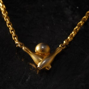 Vintage Swank Tie Clip W Chain & Duck Pin and Bowling Ball Gold Plated ...
