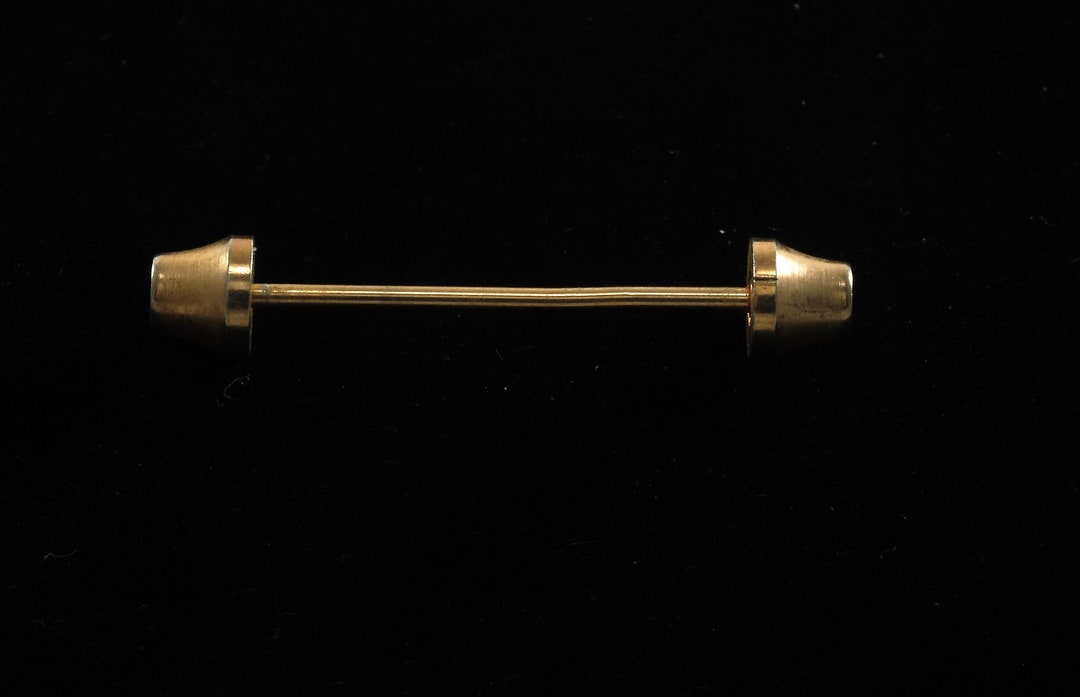 Vintage Solid Brass Bell Head End Collar Bar New Old Stock Steampunk - Etsy