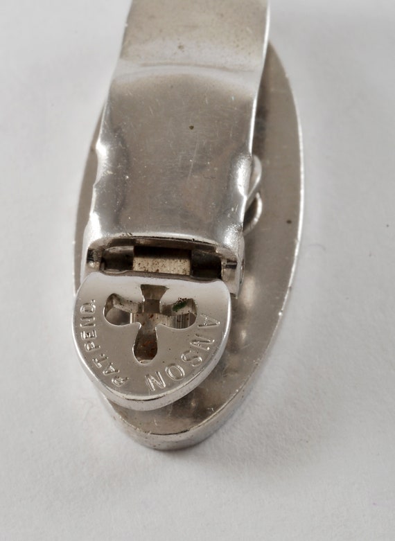 Vintage Anson Swordfish Fishing Tie Clip Silver Plate… - Gem