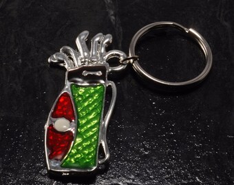 Pin Art Golf Clubs and Bag 18th Hole Made in USA Pin by | Etsy