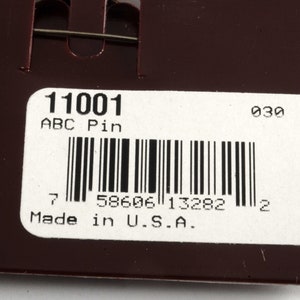 Pin Art Teacher "abc" School House Pin Made by Spoontiques New on Card ...