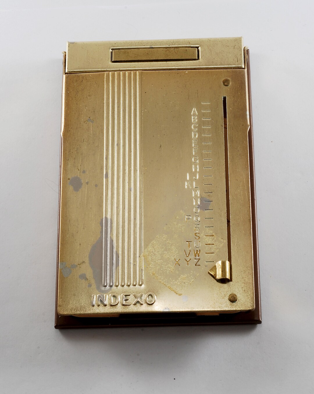 Vintage INDEXO Everybody's Index Phone Address Book Pat. No.d-178,430 ...