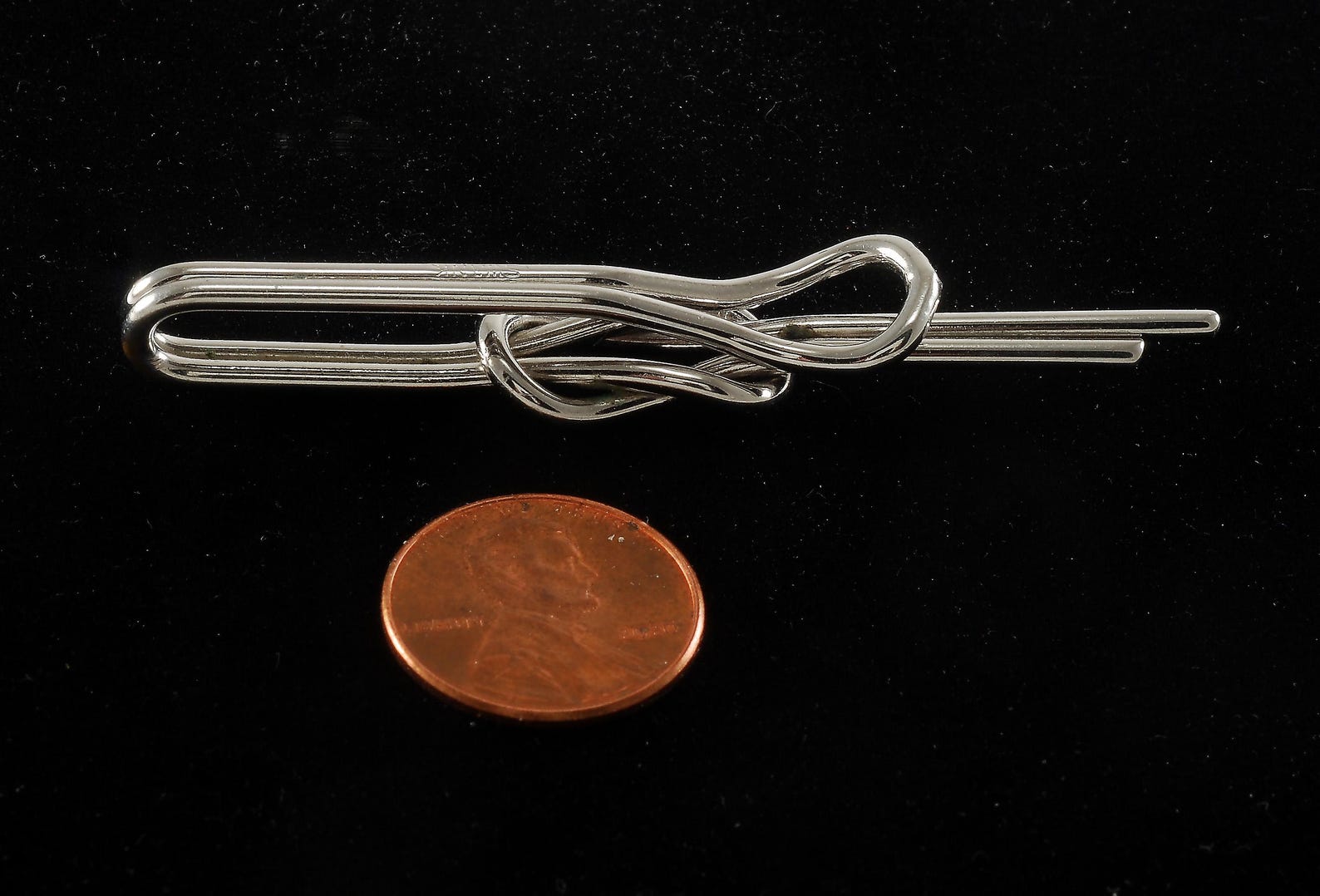 Vintage Swank Klip Money Clip Silver Plated Brass Wire Moneyclip 1950's ...