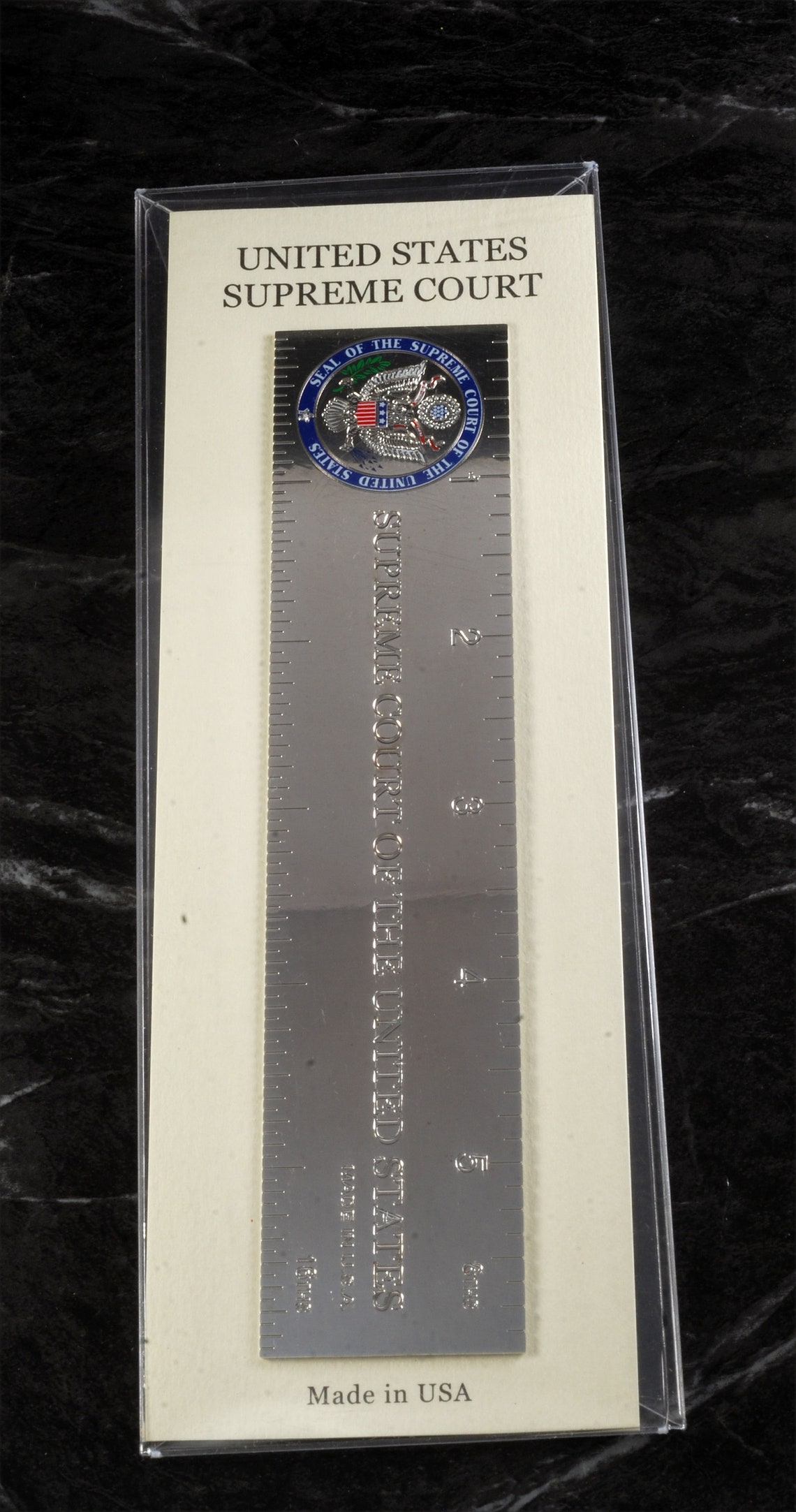 United States Supreme Court Silver Plated Ruler 6 New - Etsy