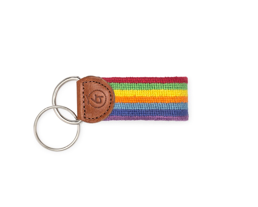 Gay Pride Gift / Gay Pride Needlepoint Key Fob / Lgbt / LGBT Key Fob ...