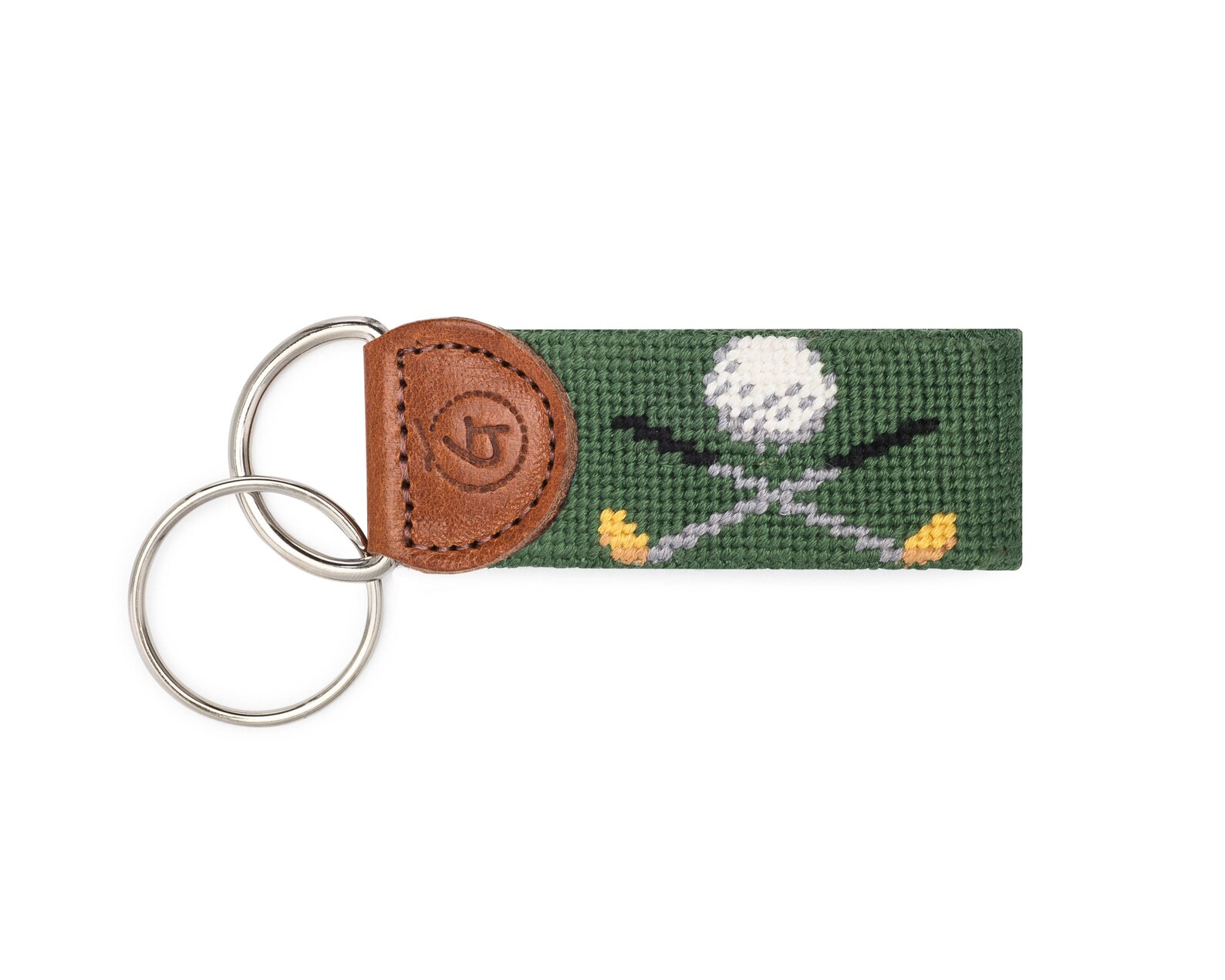 Golf Tees Embroidered Needlepoint Belt / Gift for Golf Lovers / Cigar ...