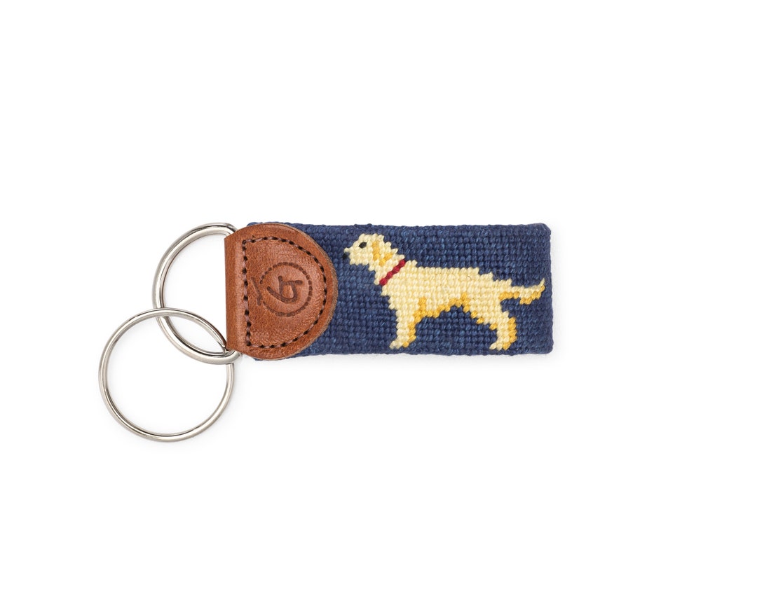 Yellow Lab Key Fob / Custom Key Fob / Gifts for Dog Lovers / Yellow Lab ...