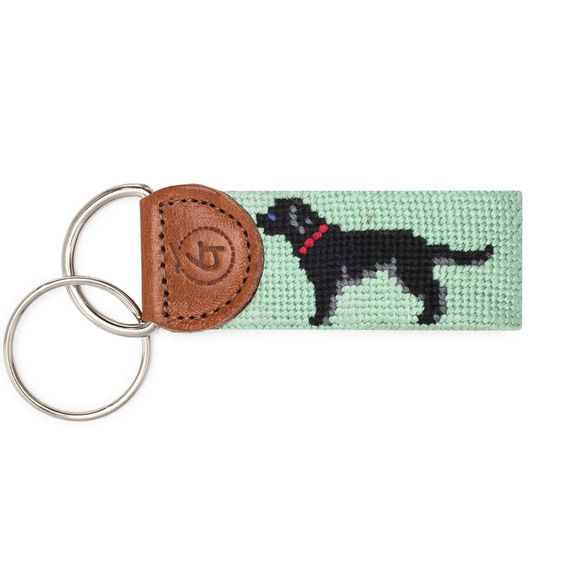 Black Lab Dog Key Chain - Etsy
