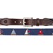 Nautical Needlepoint Belt / Sailboats Needlepoint Belt / Belts for ...