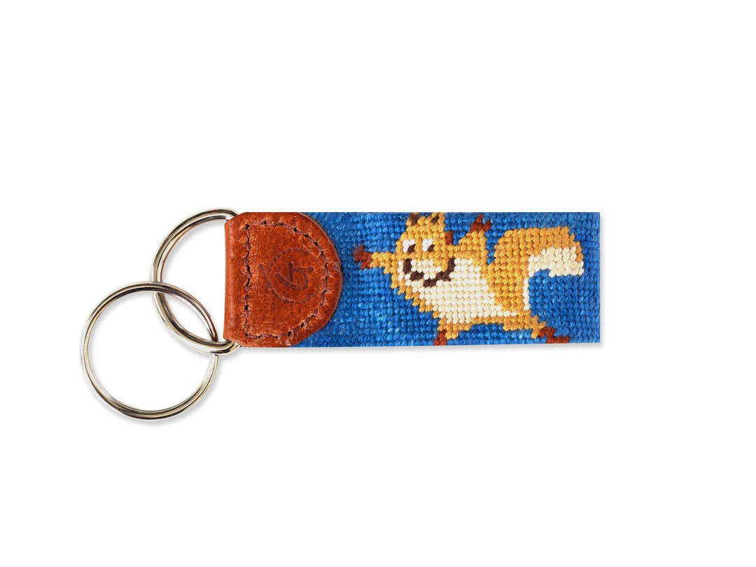 Flying Squirrel Keychain / Squirrel Key Fob / Squirrel / Squirrel Lover ...