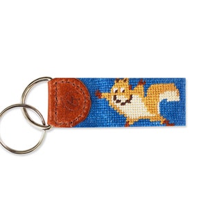 Flying Squirrel Keychain / Squirrel Key Fob / Squirrel / Squirrel Lover ...