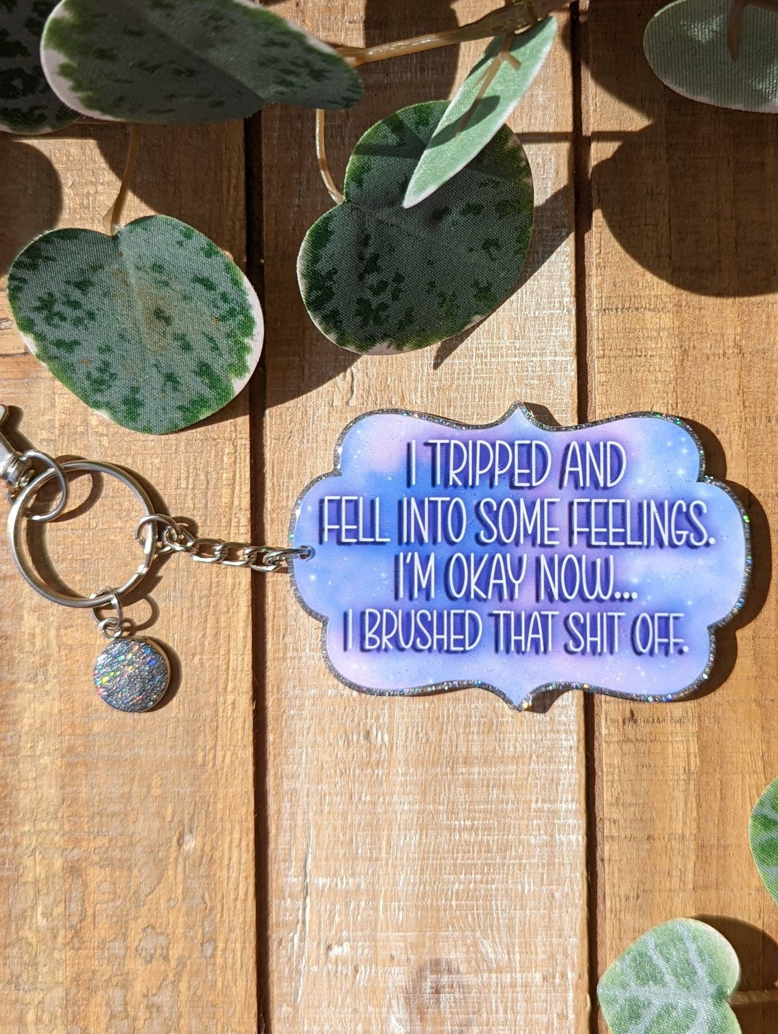 Snarky and Sassy Humorous Bracket Keychains - Etsy