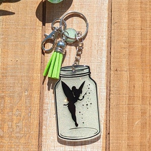 Glow in the Dark Firefly Keychains - Etsy