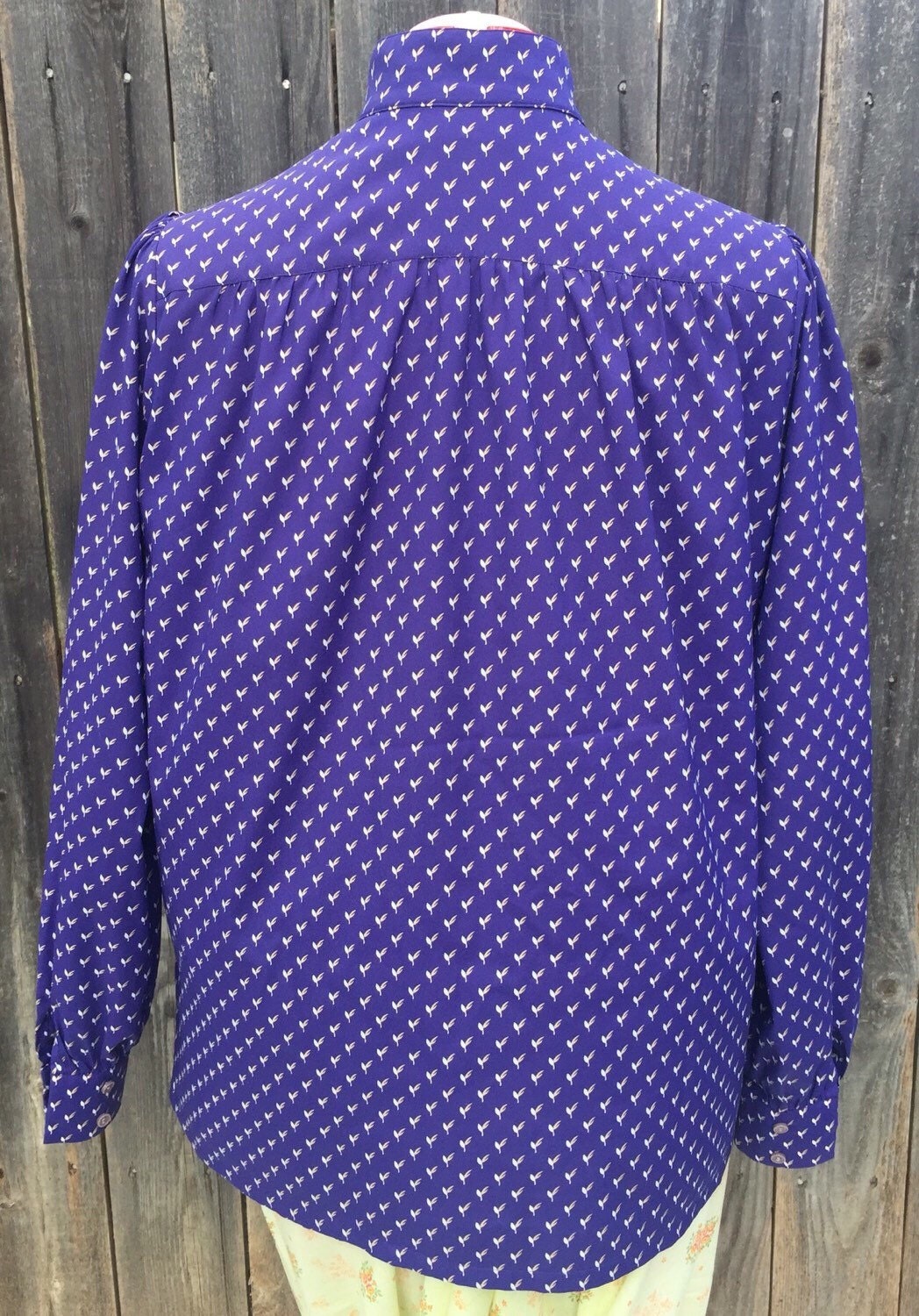 Vintage, Long Sleeve, Bleyle Bouse / Retro Fashion / Size 16 (fits Like ...