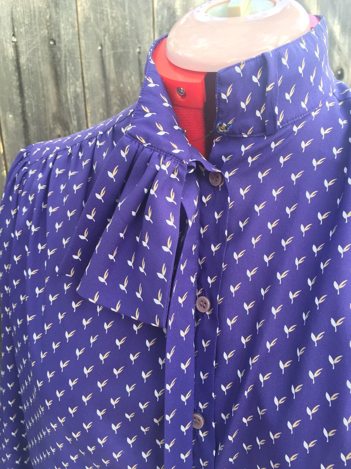 Vintage, Long Sleeve, Bleyle Bouse / Retro Fashion / Size 16 (fits Like ...