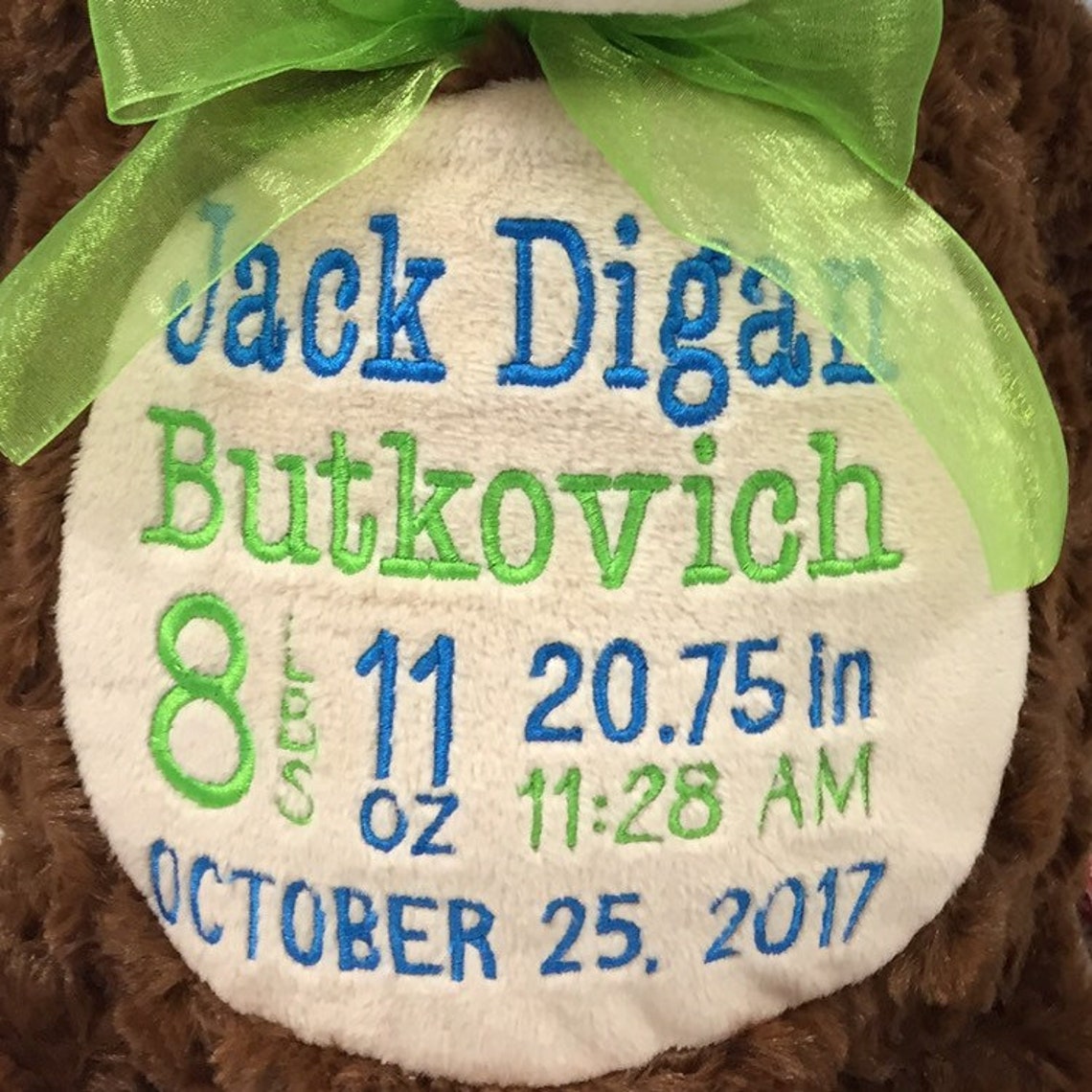 Personalized Giraffe Cubbie in Yellow and Brown With Name or - Etsy