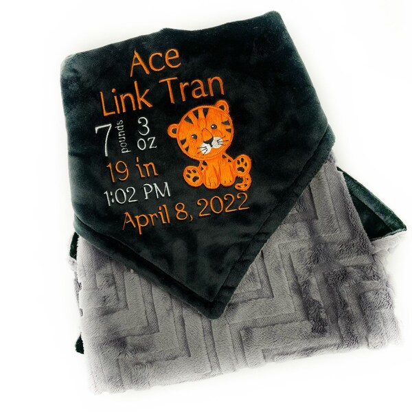 Tiger Baby Blanket - Etsy