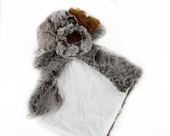 Personalized Puppy Lovey Animal Lovey Newborn Baby Gift - Etsy