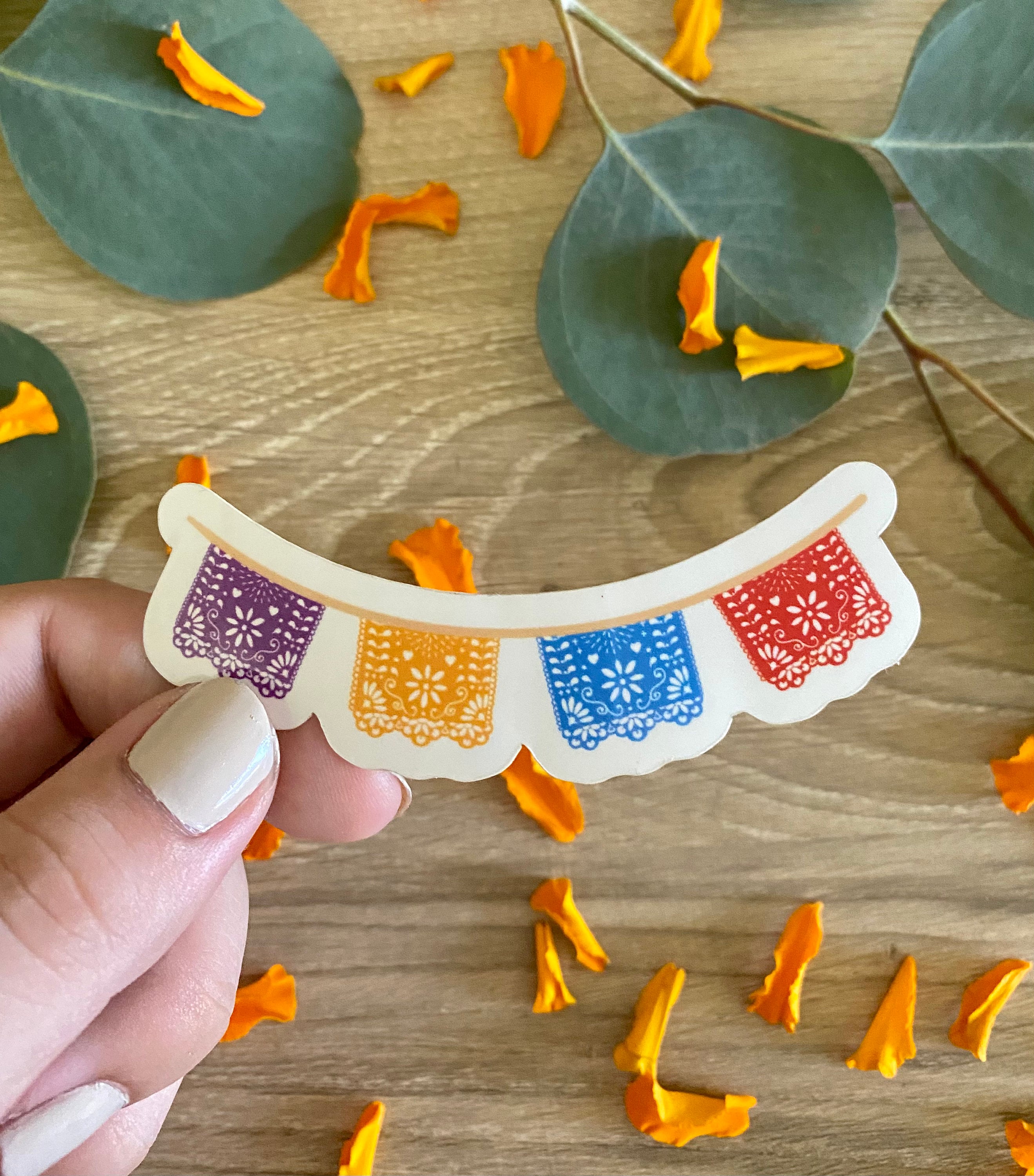 STICKER | Papel Picado Sticker - Etsy