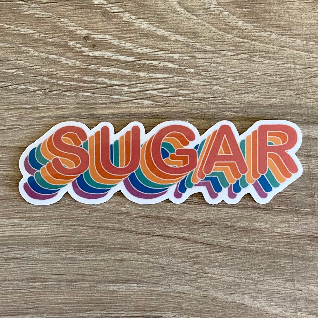 STICKER | Sugar Sticker - Etsy