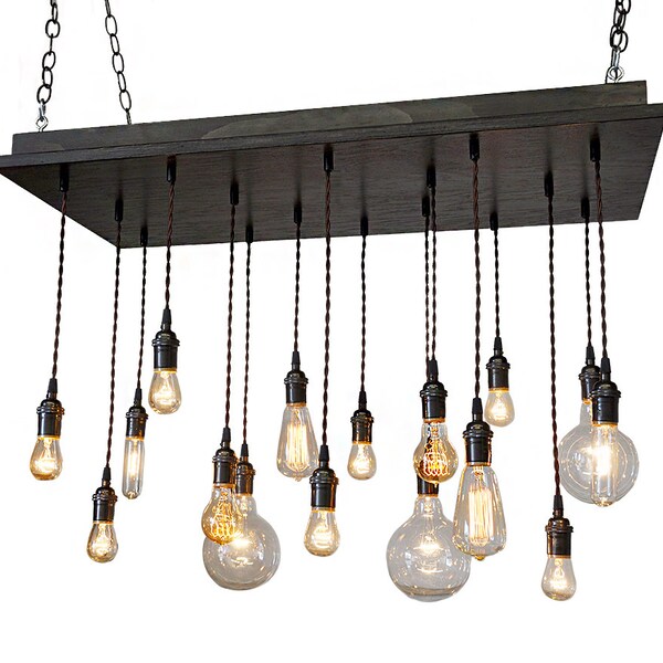 Industrial Chandelier - Etsy