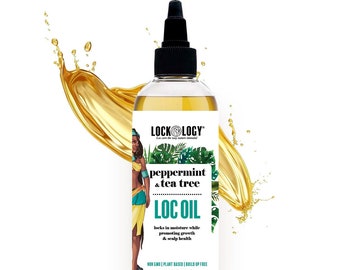 Loc Oil, Island Delight Oil for Locs; Natural Loc Oil for Dreads and ...