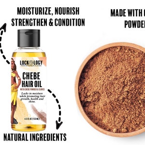 Chebe Hair Oil for Growth; Chad Chebe Hair Growth Oil; Chebe Grease and ...