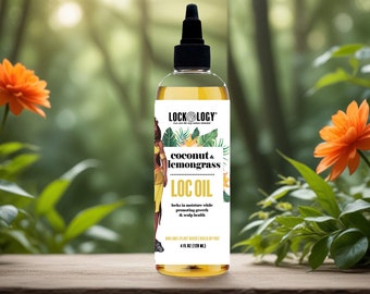 Loc Oil, Island Delight Oil for Locs; Natural Loc Oil for Dreads and ...