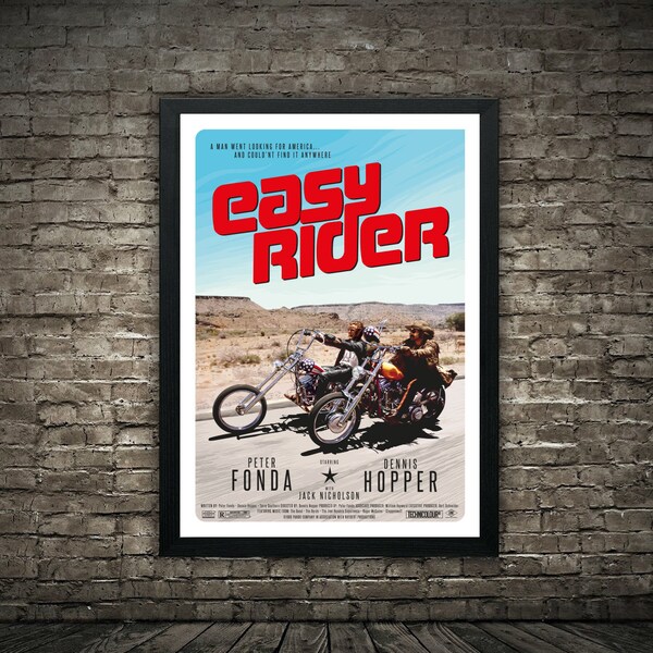 Easy Rider Movie Poster - Etsy