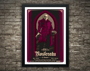 Nosferatu Film Poster - Etsy