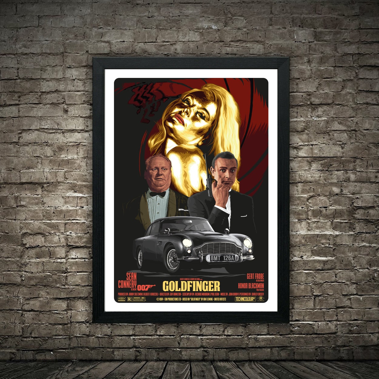 Goldfinger Movie Poster