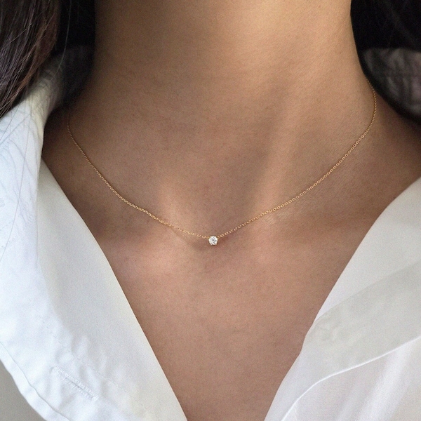 Dainty Necklace - Etsy