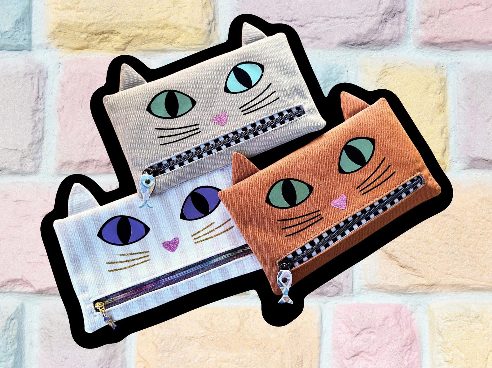 Hungry Cat Pouch - Sewing Pattern - Etsy