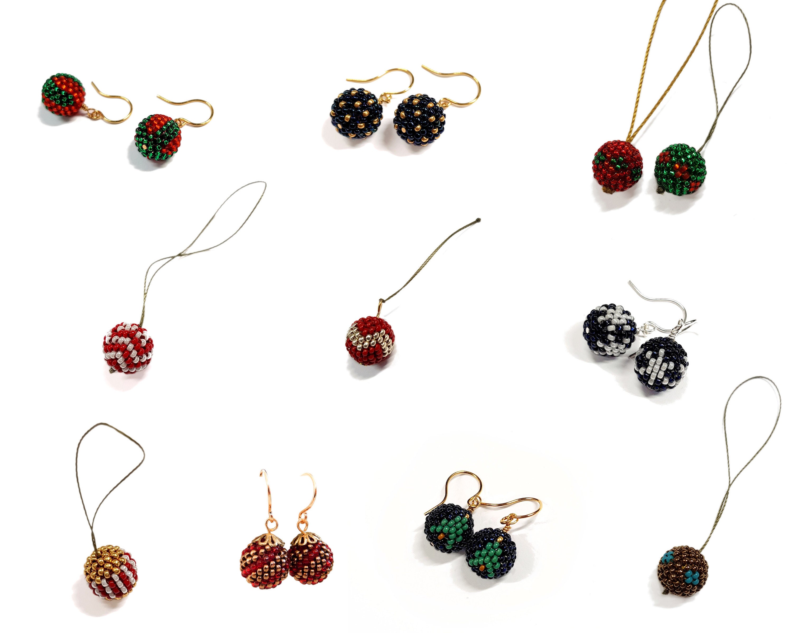 Small Beaded Bead Tutorial - Updated to Include Larger Beads and ...
