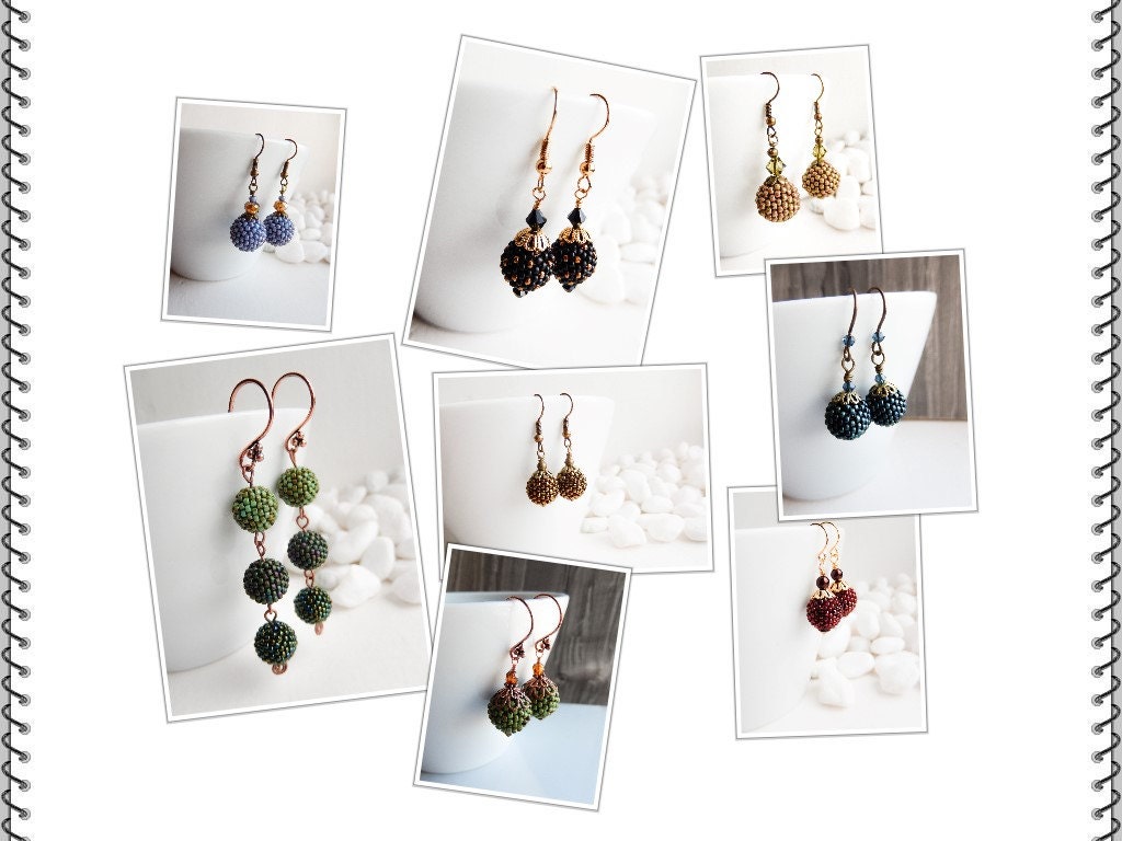 Small Beaded Bead Tutorial - Updated to Include Larger Beads and ...