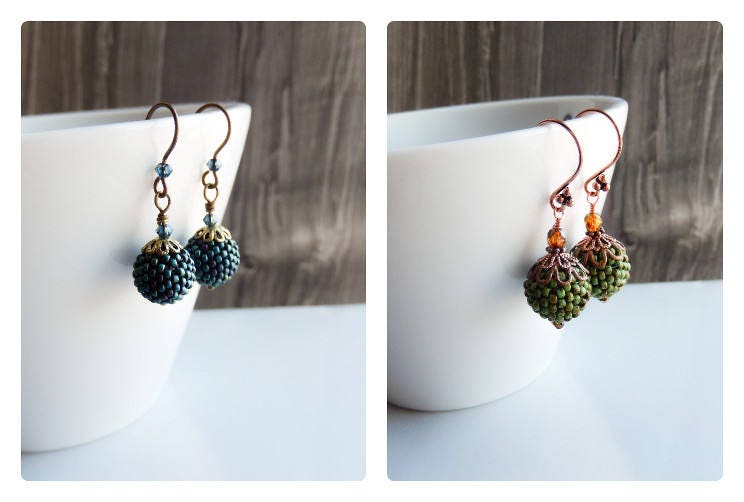 Small Beaded Bead Tutorial - Updated to Include Larger Beads and ...