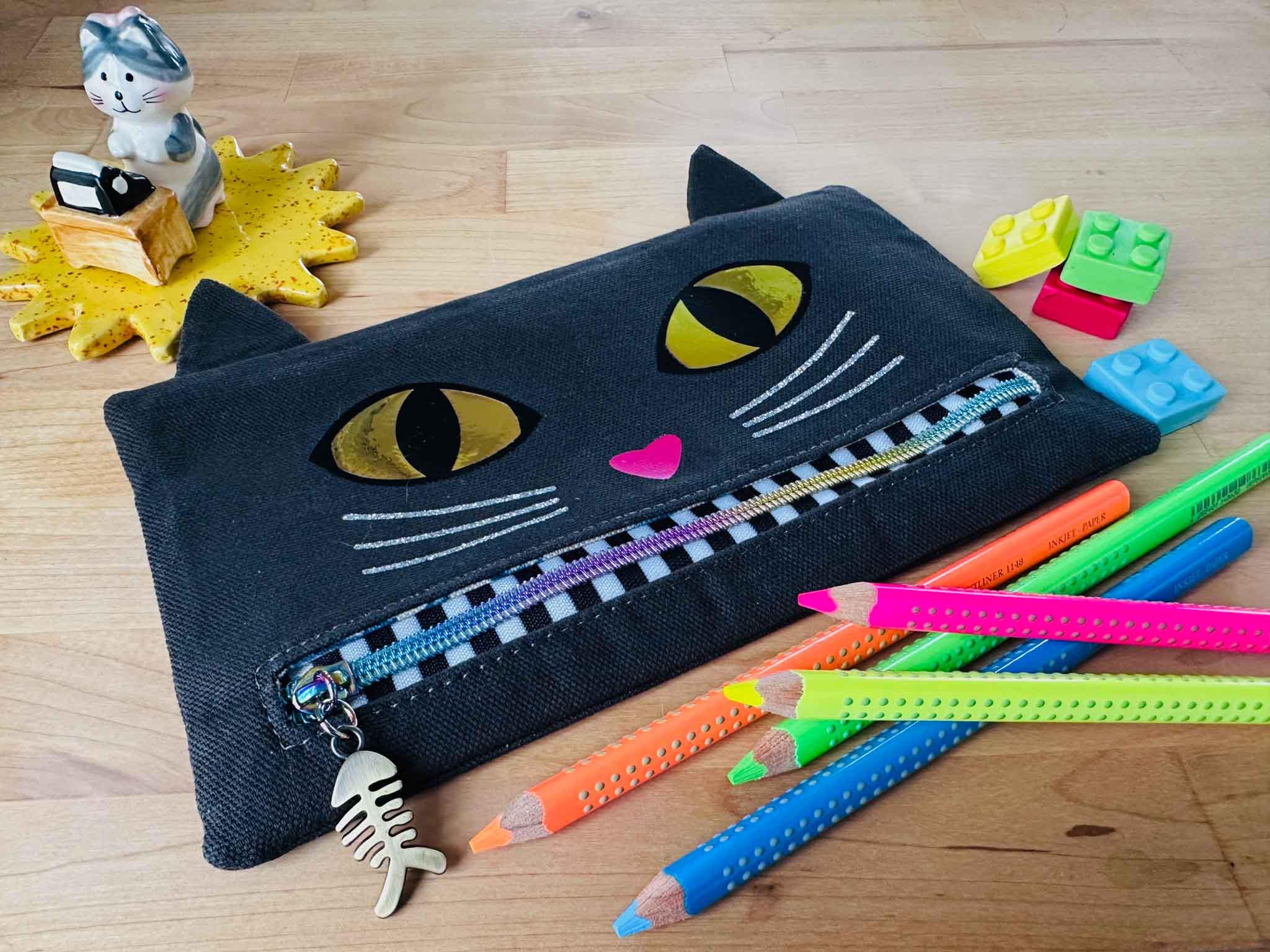 Hungry Cat Pouch - Sewing Pattern - Etsy