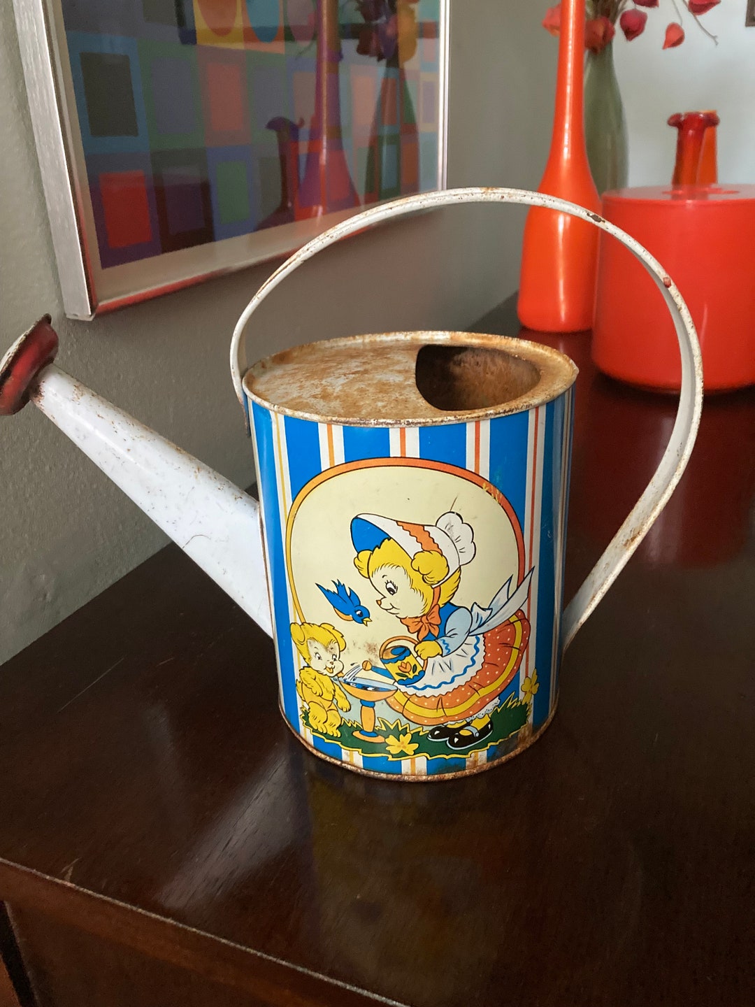 Vintage Ohio Arts Lithographed Children's Bears Watering Can - Etsy