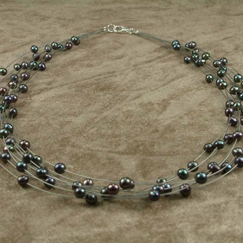 Wire Necklace - Etsy