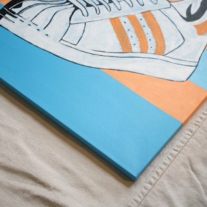 Hand-painted Original Adidas Shell Toe my Adidas - Etsy New Zealand