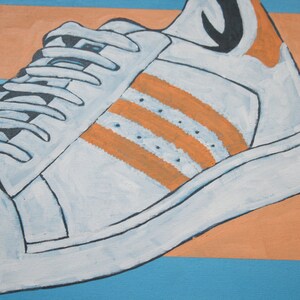 Hand-painted Original Adidas Shell Toe my Adidas | Etsy