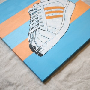 Hand-painted Original Adidas Shell Toe my Adidas | Etsy