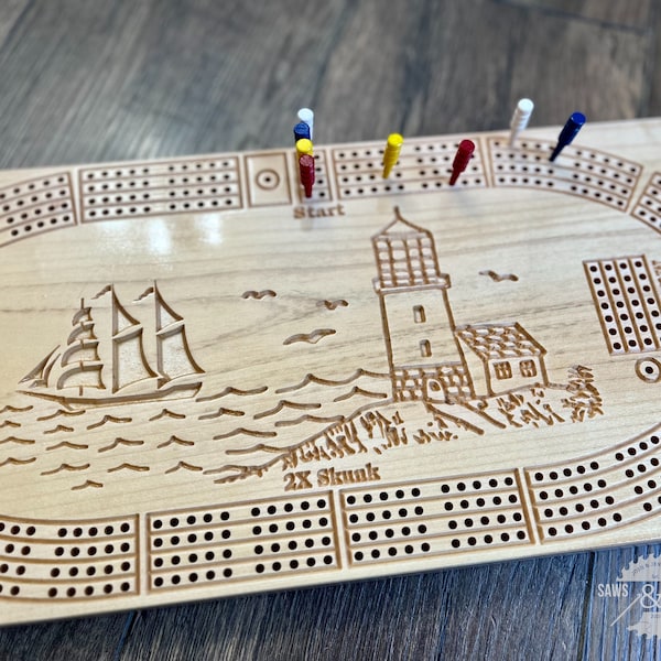 Unique Cribbage Boards - Etsy