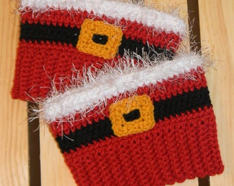 Santa Boot Cuffs - Etsy