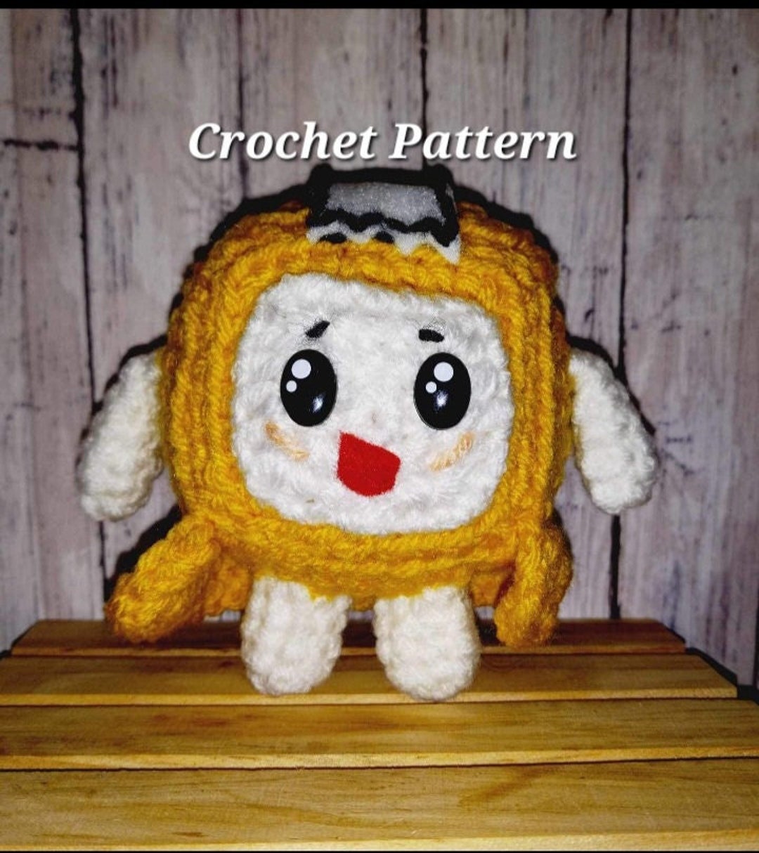 Lankybox Boxy Plush Pattern, Amigurumi Pattern - Etsy