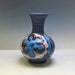 Vintage 1972 B Welsh Studio Art Pottery Vase Blue Flower - Etsy