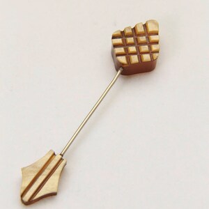 Vintage Bakelite Amber and Gold Arrow Stick Pin - Etsy