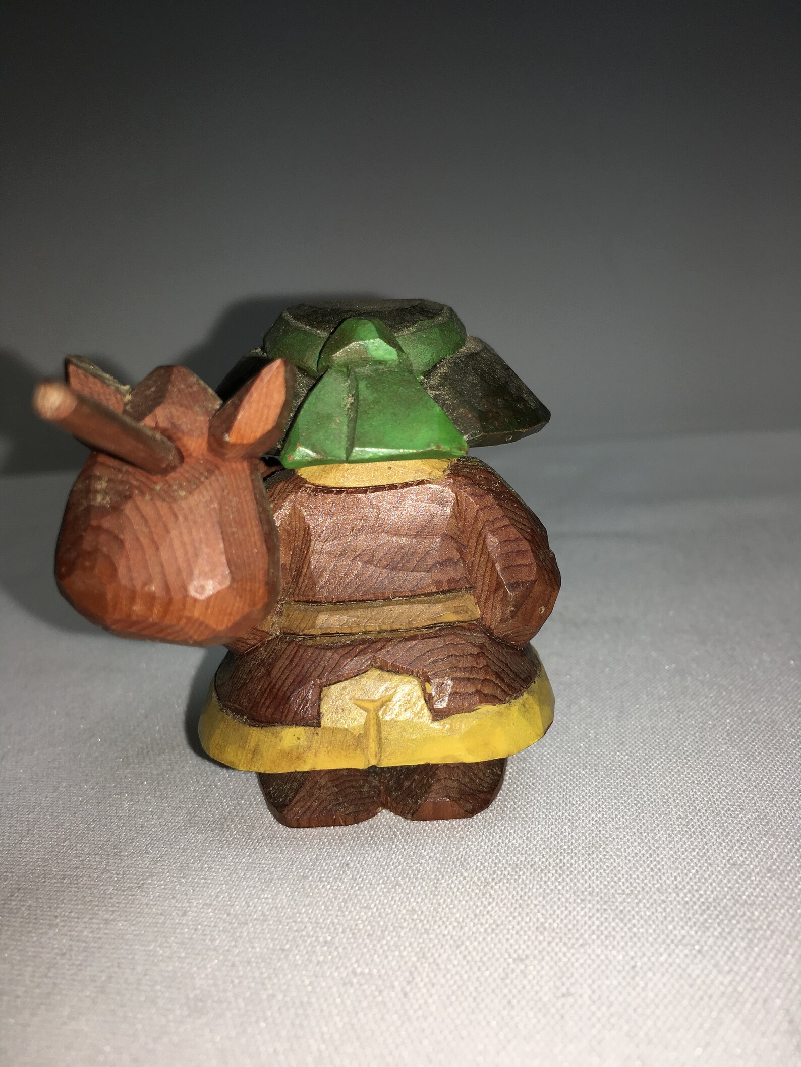 Vintage Hand Carved Wood Japanese Sumo Hobo Figure Asian Art | Etsy