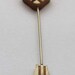 Vintage Bakelite Amber and Gold Arrow Stick Pin - Etsy